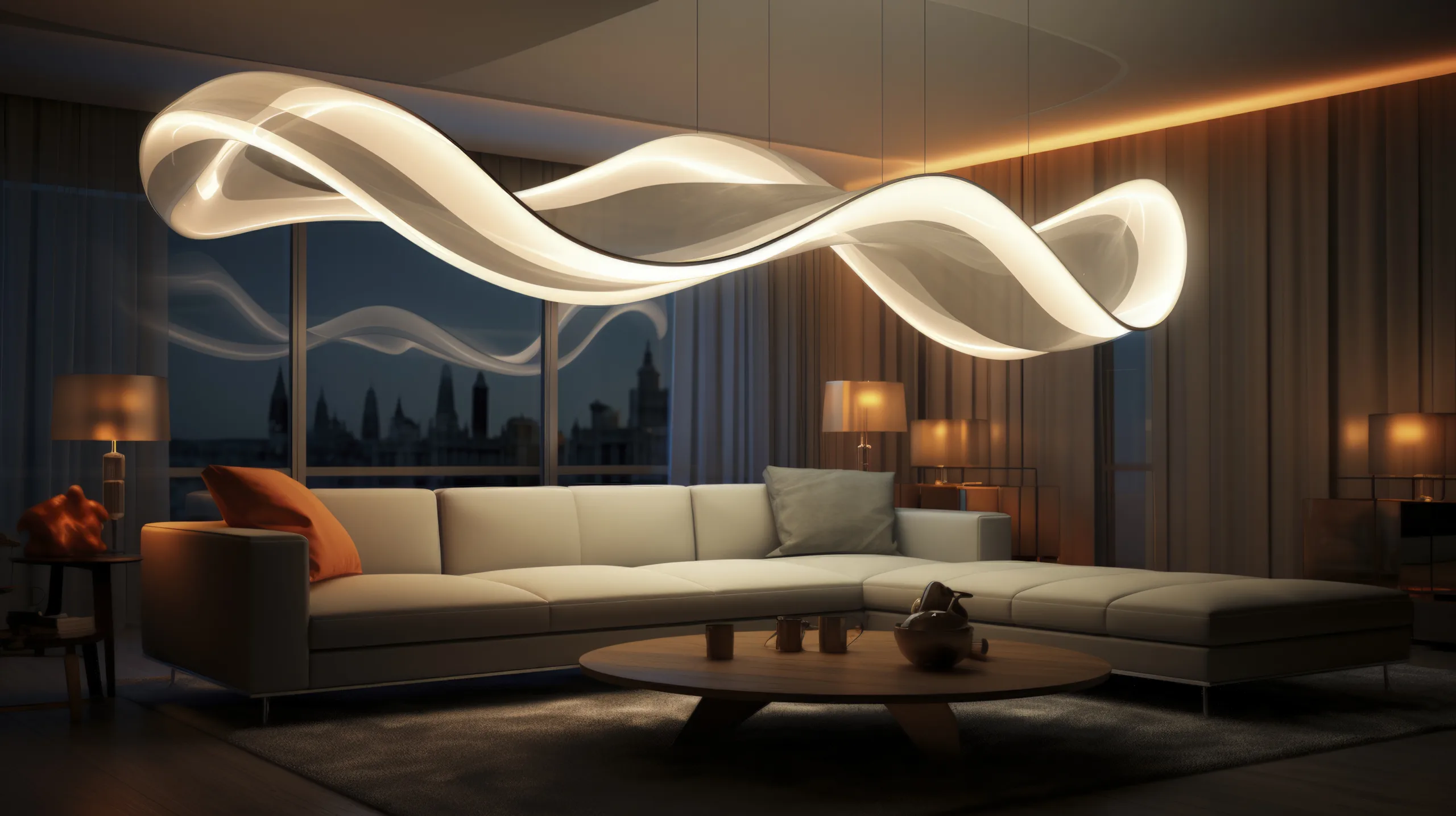 Residential Decorative Lighting & Colour Schemes For Luxury Interior ...